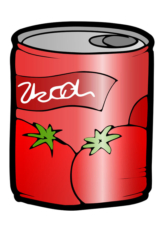 Bild Dose - Tomaten - Kostenlose Bilder Zum Ausdrucken - Bild 29940.