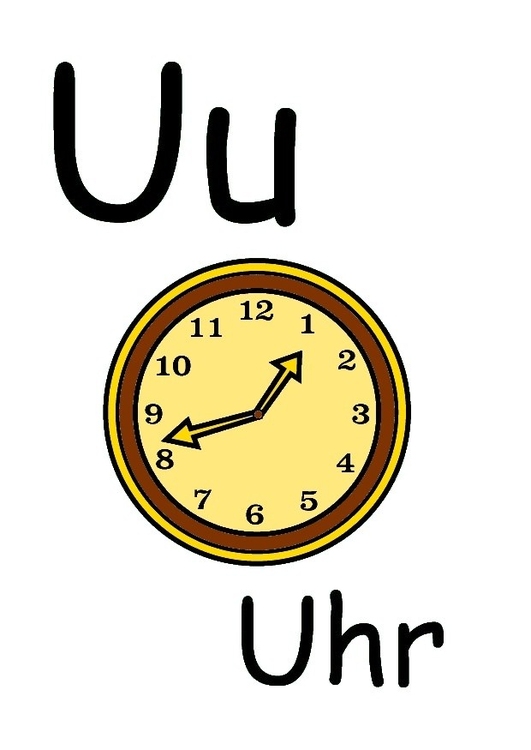 Bild u - Kostenlose Bilder Zum Ausdrucken - Bild 23849.