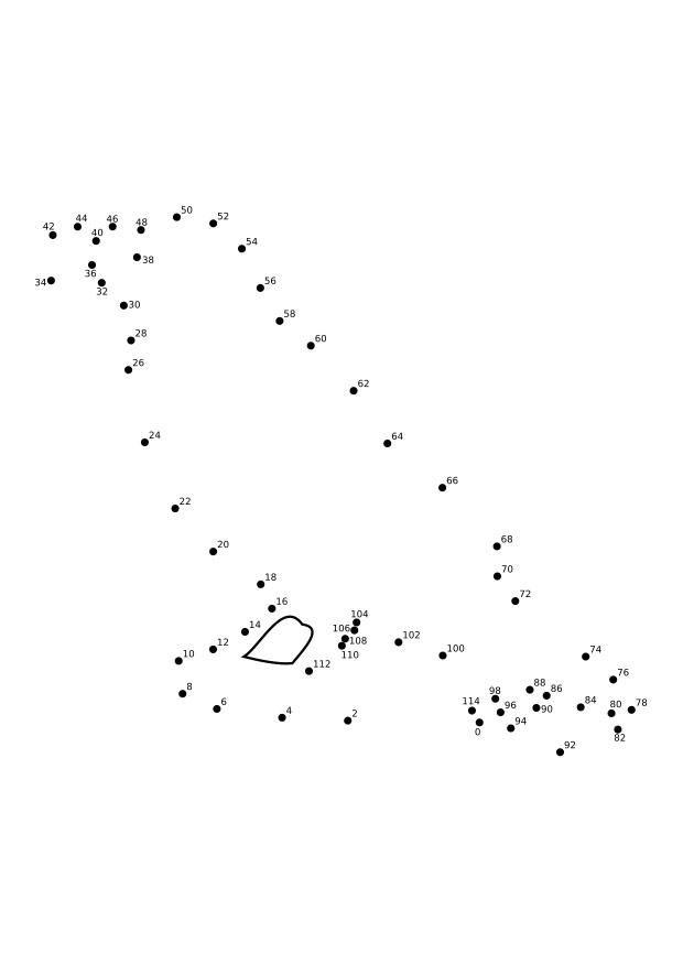 Verbinde die Punkte Bilder – 1 kostenlose Bilder zum Ausdrucken.