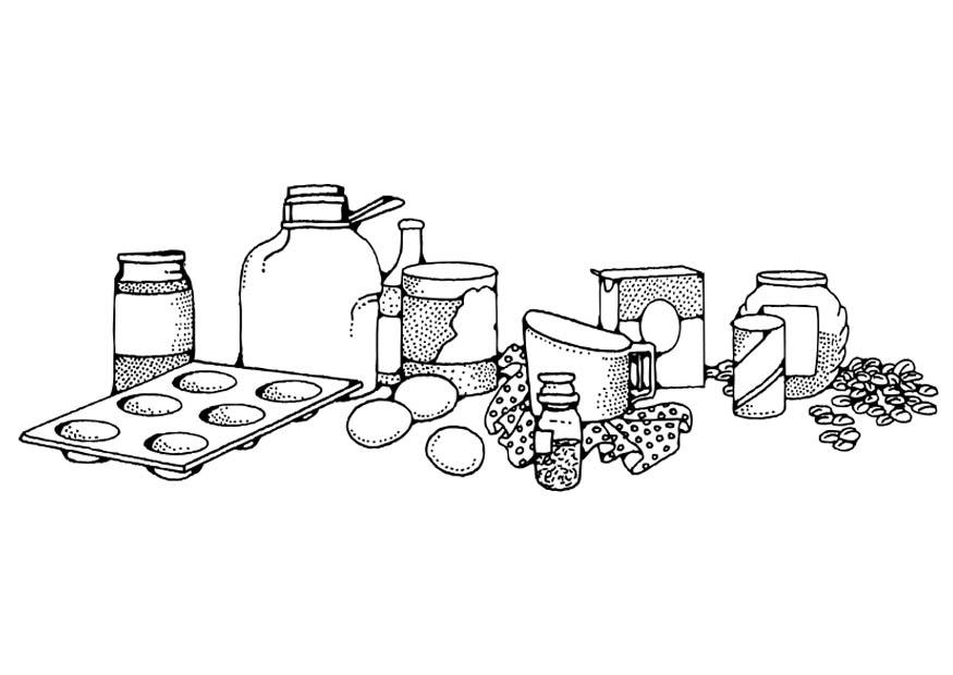 Malvorlage Kochen - Kostenlose Ausmalbilder Zum Ausdrucken - Bild 17352.